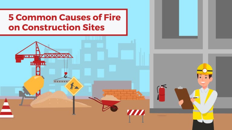5 Common Causes of Fire on Construction Sites - City Fire